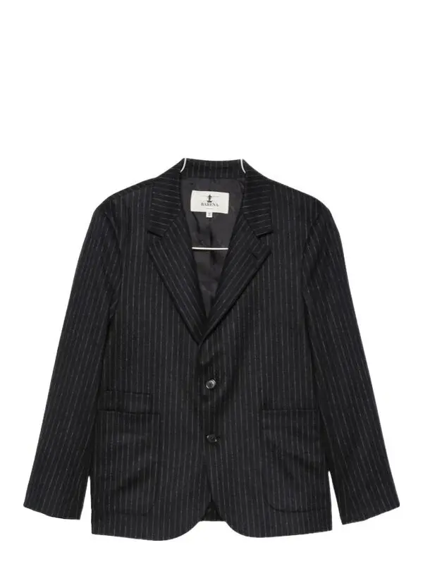 Barena Venezia Two-button Pinstripe Blazer - Blue