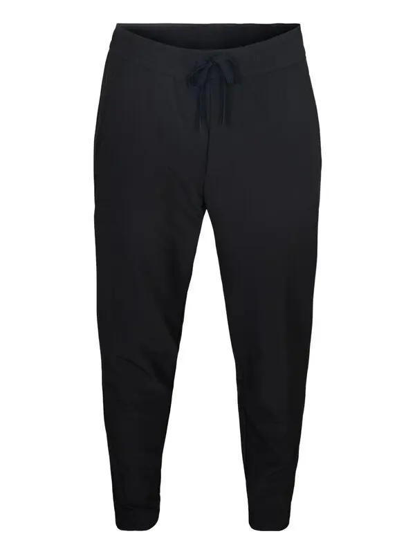Hugo Boss Solid Color Casual Trousers - Black