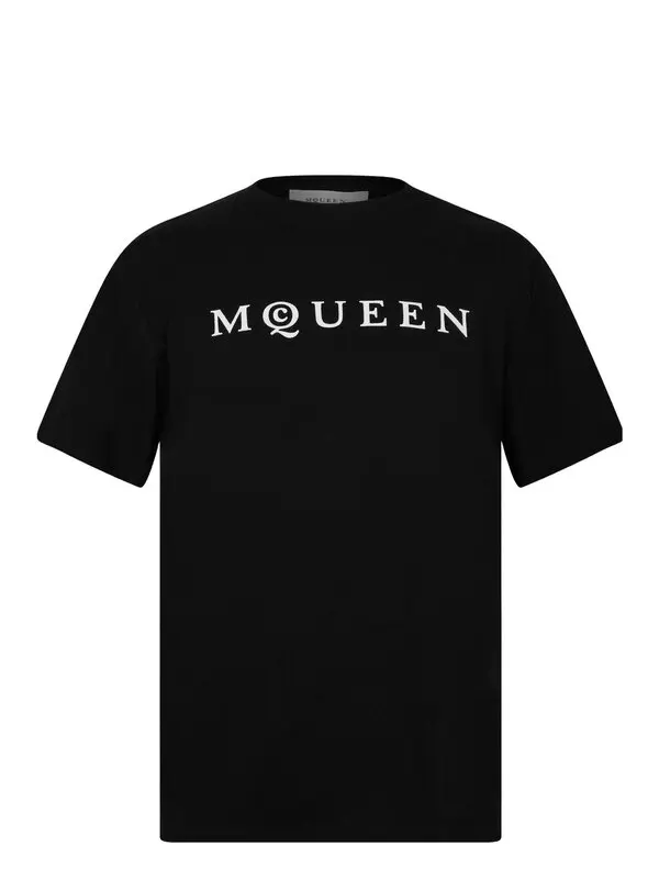 Alexander McQueen Classic Logo T-shirt - Black