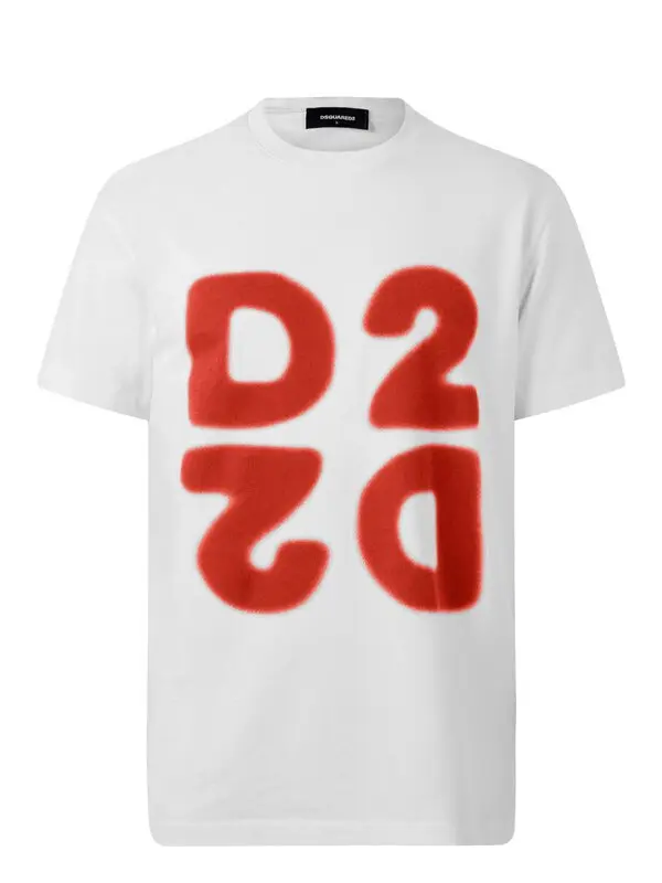 Dsquared2 Crewneck Shortsleeve Tee - No