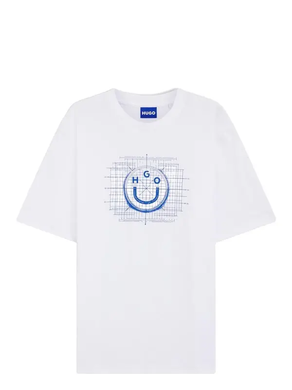 Hugo Boss Crewneck Shortsleeve Tshirt - White