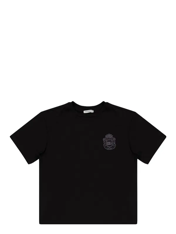 Dolce & Gabbana Dg Small Logo T-shirt - Black