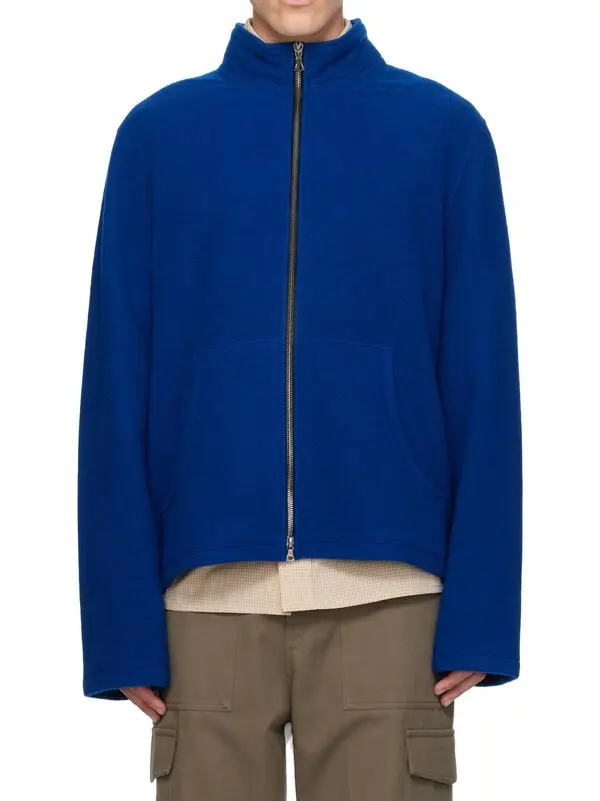 RIER Zip-up Jacket - Indigo