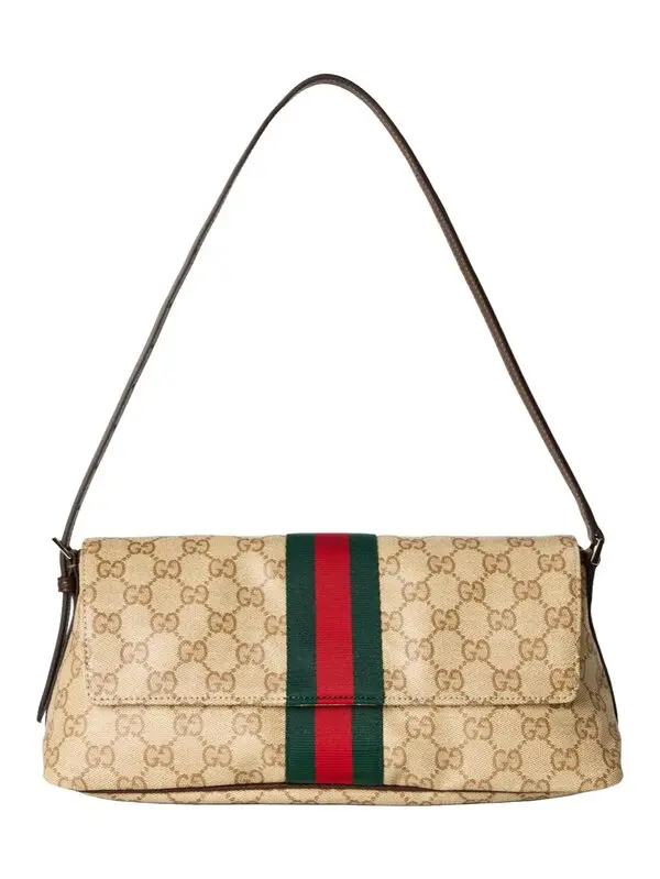 Gucci Monogram Shoulder Bag - No