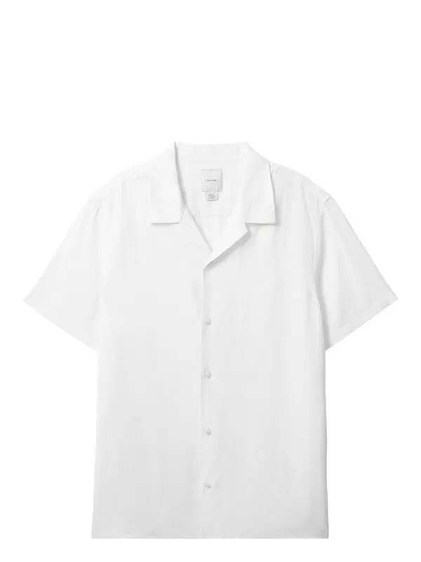 Calvin Klein Solidcolor Shortsleeve Shirt - White