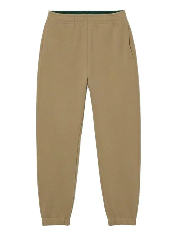 Lacoste Essential Joggers With Elasticated Waistband And Drawstring - Brown