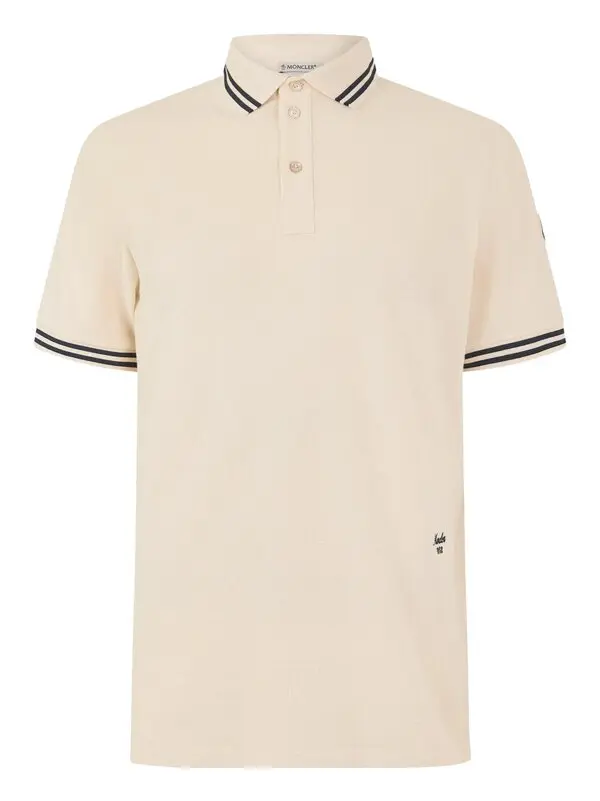 Moncler Shortsleeve Polo Shirt - No