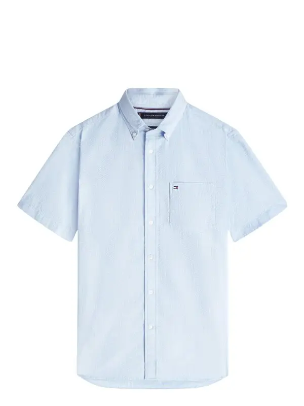 Tommy Hilfiger Lightweight Breathable Shirt - Blue