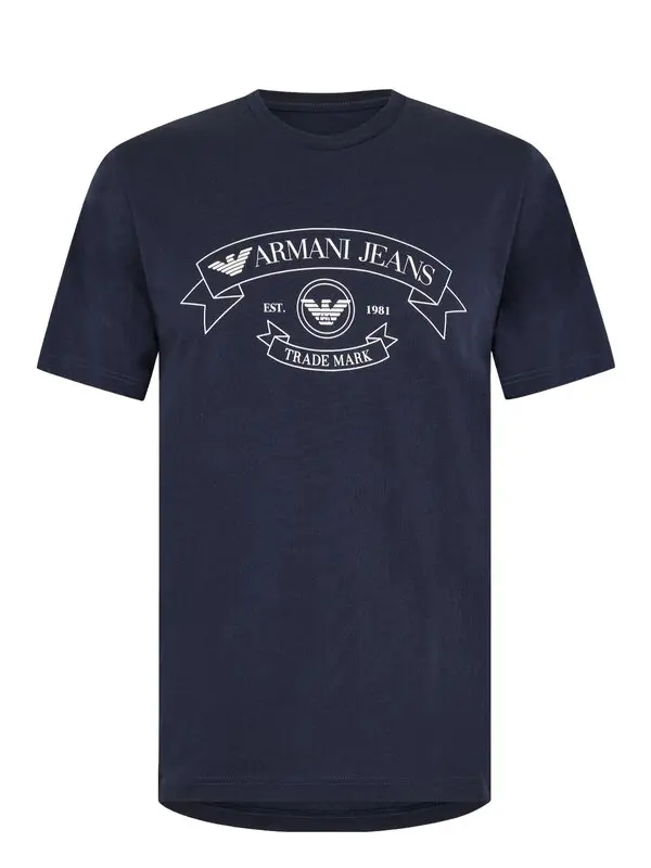 Emporio Armani Simple Tshirt - Black