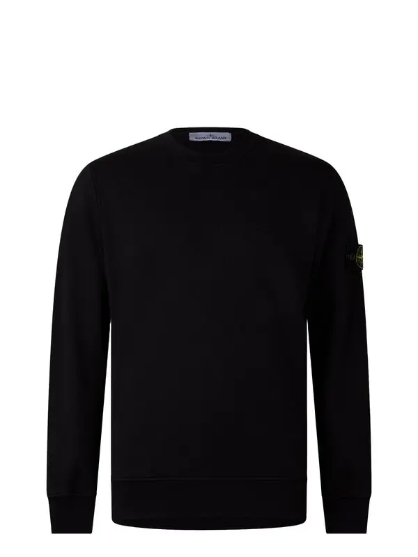 Stone Island Crewneck Sweatshirt - Black