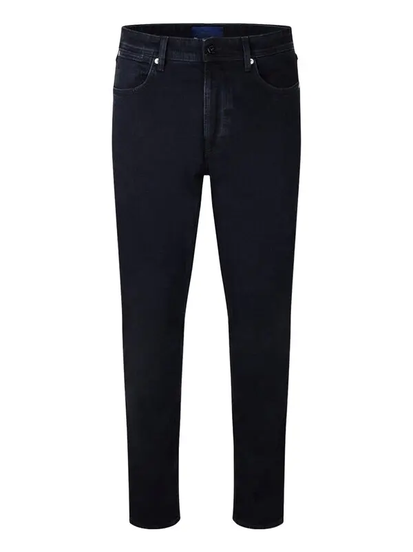 Stone Island Slim Fit Five Pocket Denim Trousers - Black