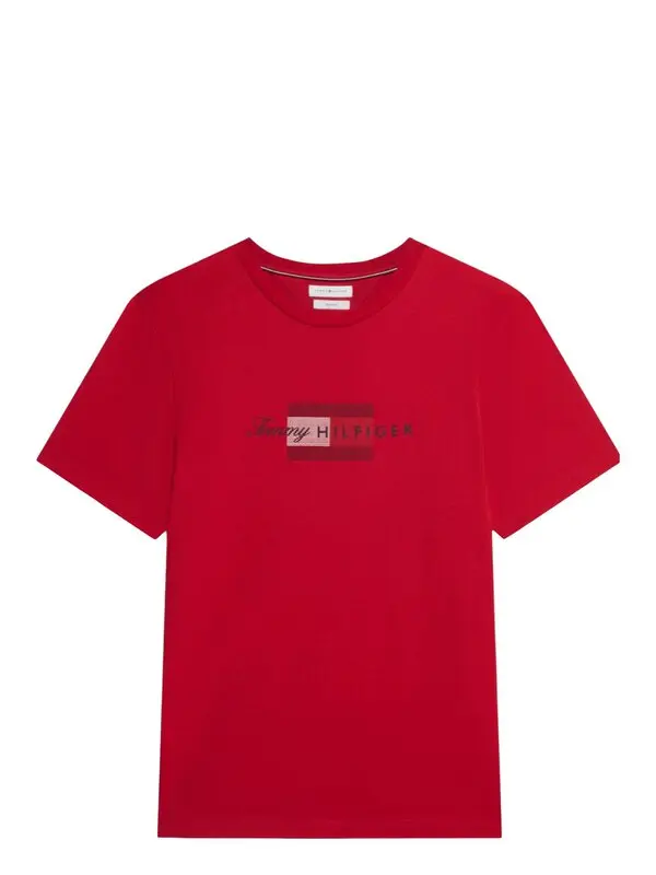 Tommy Hilfiger Simple T-shirt - Red