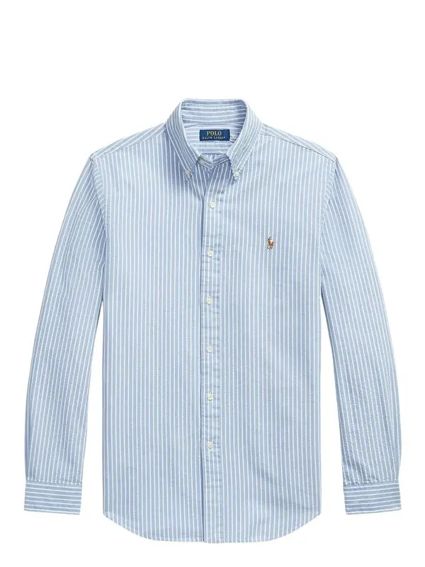 Polo Ralph Lauren Longsleeve Shirt - Blue/white
