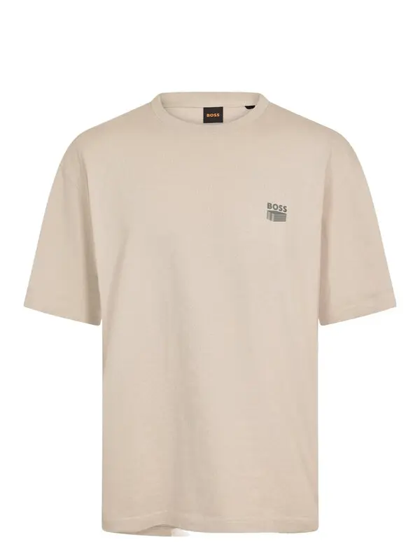 Hugo Boss Printed T-shirt - Light Gray