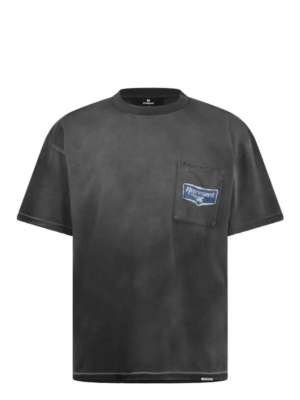 REPRESENT Oversized T-shirt - Black