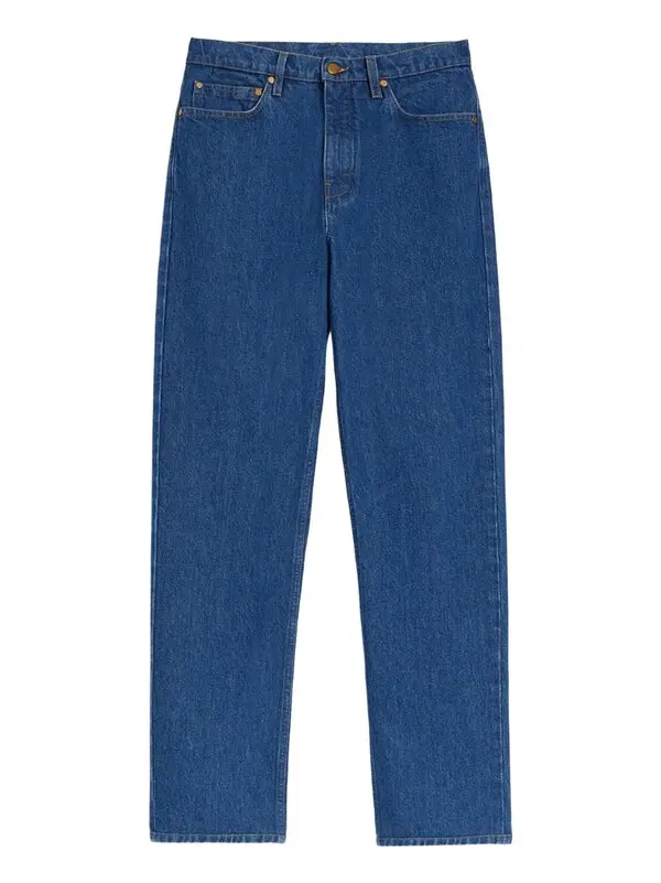 JIL SANDER Regular Fit Denim Trousers - Blue