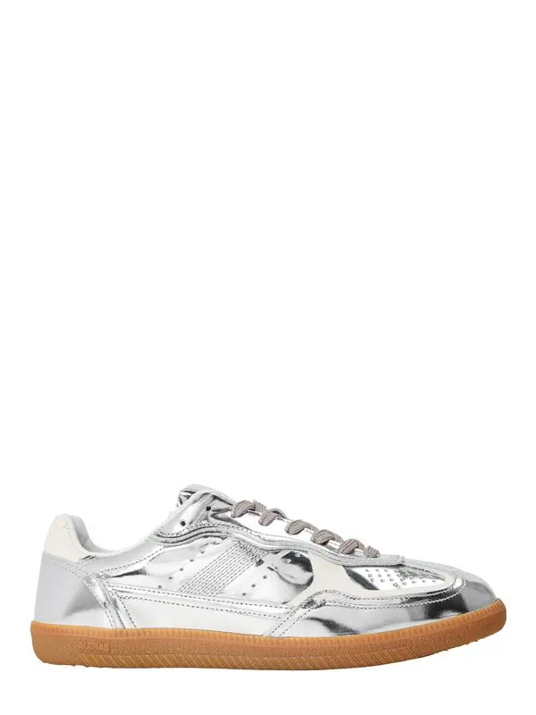 ALOHAS Minimalist Versatile Metallic Low-top Trainers - No