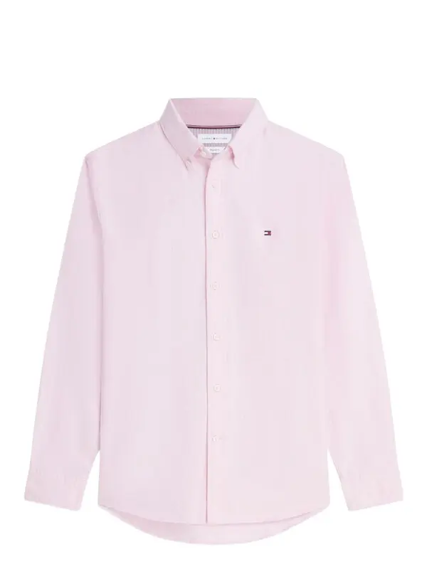 Tommy Hilfiger Simple Longsleeve Shirt - White