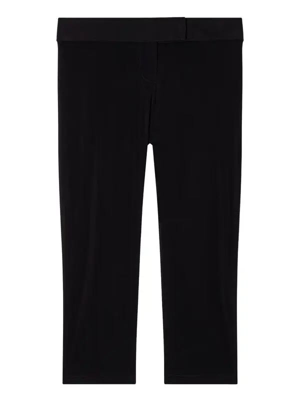 Magda Butrym Stretch Capri Pants - Black