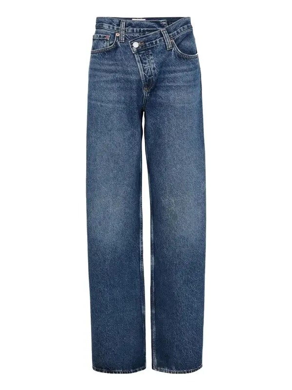 AGOLDE Arc Crossover Jeans - Blue