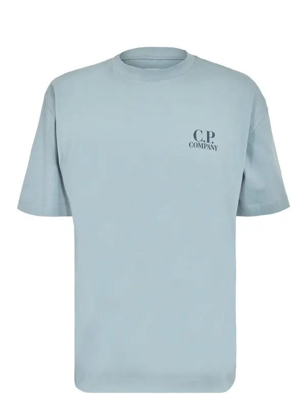 C.P. COMPANY Logo Tee - Green