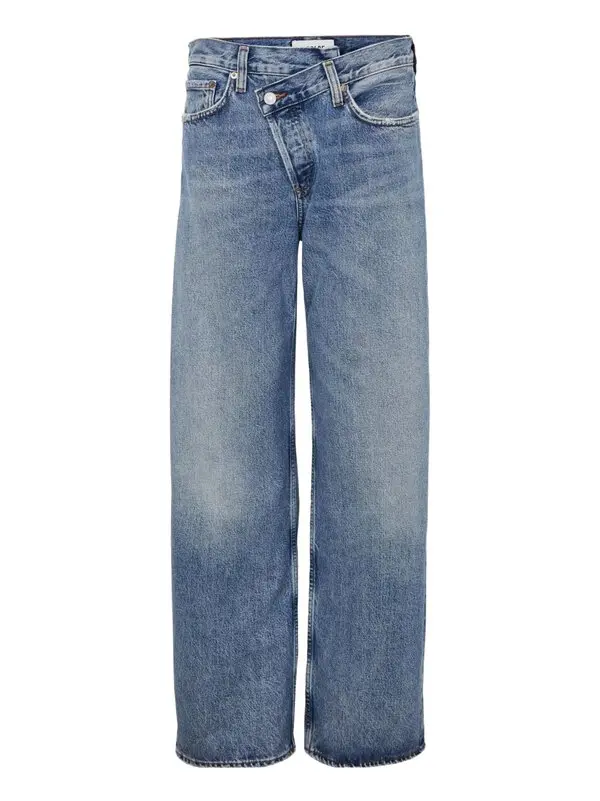 AGOLDE Arc Crossover Jeans - Blue