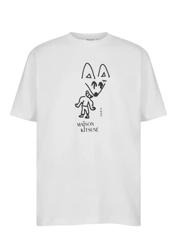 Maison Kitsuné Comfort T-shirt - White
