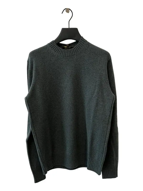 Loro Piana Long-sleeved Crewneck Jumper - Black