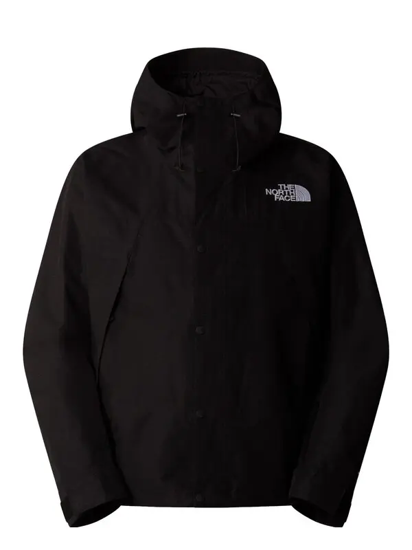 The North Face Solid Color Hooded Jacket - Black