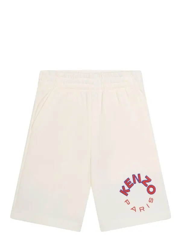 Kenzo Logo Print Relaxed Fit Shorts - No