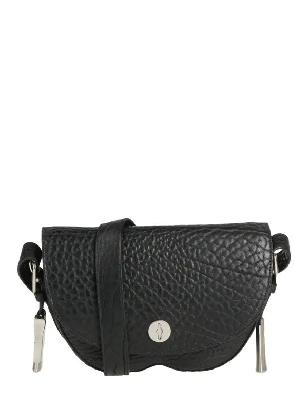 Burberry Medium Saddle Bag - Black