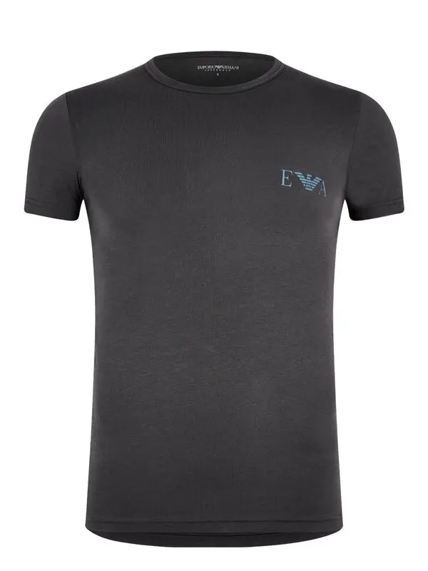 Emporio Armani Cottonstretch Tshirt - Black