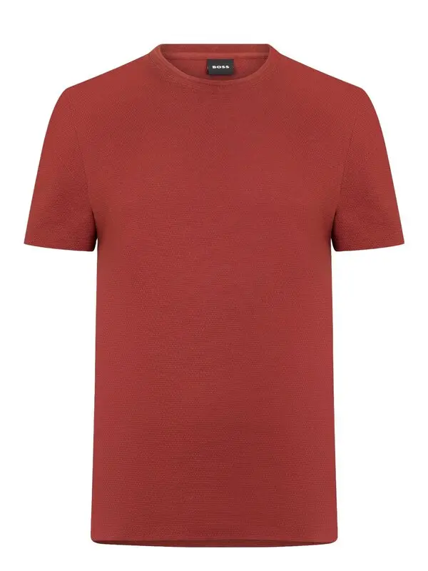 Hugo Boss Cotton Short Sleeve T-shirt - Red