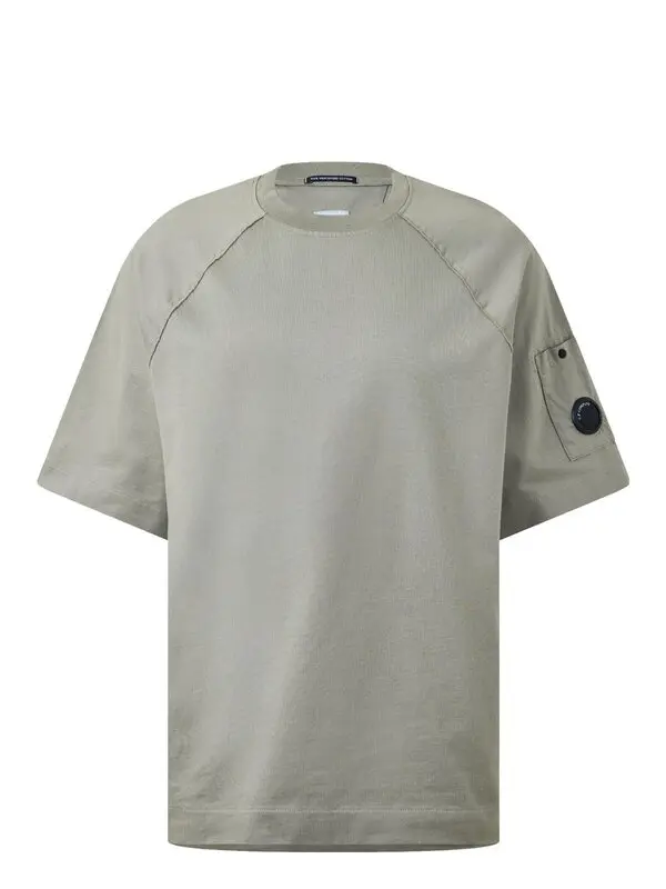C.P. COMPANY Classic Crewneck Tshirt - Gray