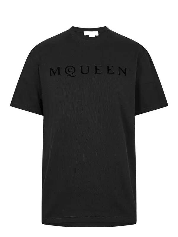 Alexander McQueen Print T-shirt - Black