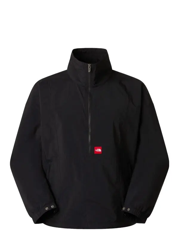 The North Face Quarter Zip Pullover Rain Anorak - Black