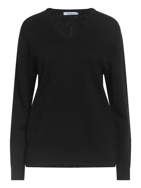 Max Mara Lightweight Knit Jumper - Black