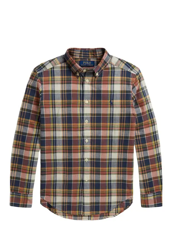 Polo Ralph Lauren Long Sleeve Checked Shirt - Multicolor