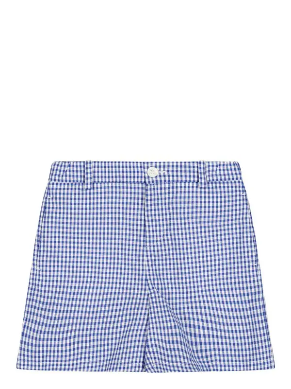 Gucci Gingham Checks Shorts - Blue