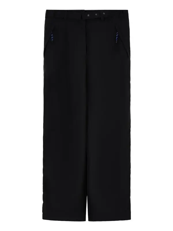 Prada Light Mohair Tailored Trousers - Black