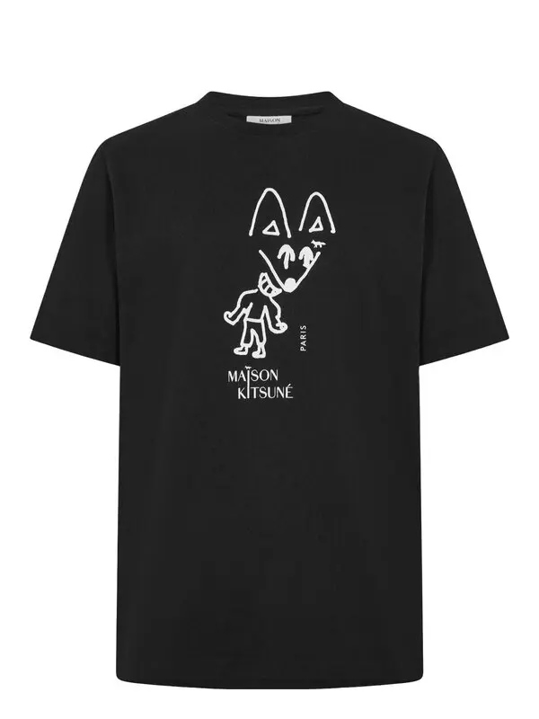Maison Kitsuné Comfort T-shirt - Black