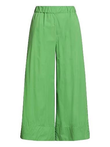 MAXCO. Max&co. Wide-leg Twill Trousers - Green