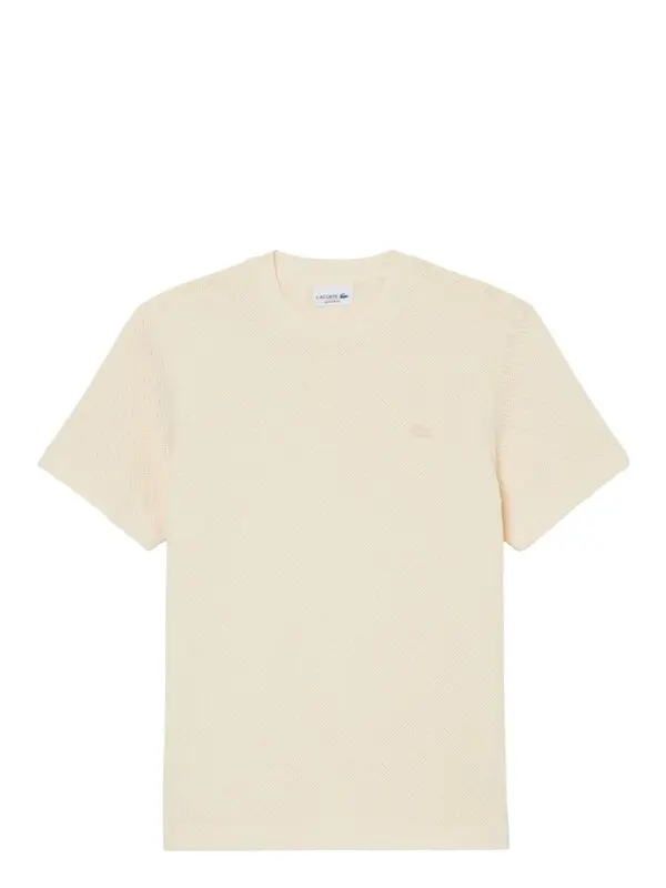 Lacoste Short Sleeve T-shirt - Nude