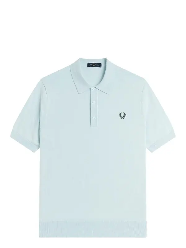 Fred Perry Solid Color Polo Shirt - Blue