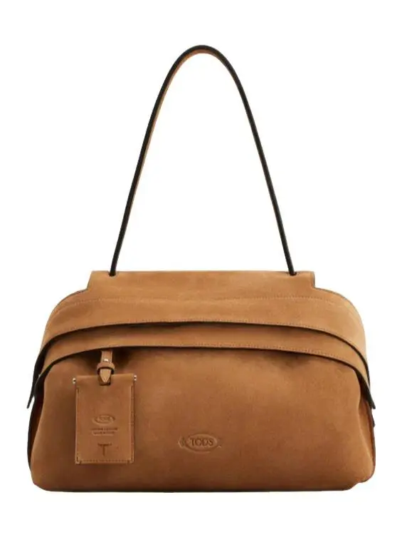 TOD'S Flap Shoulder Bag - Brown