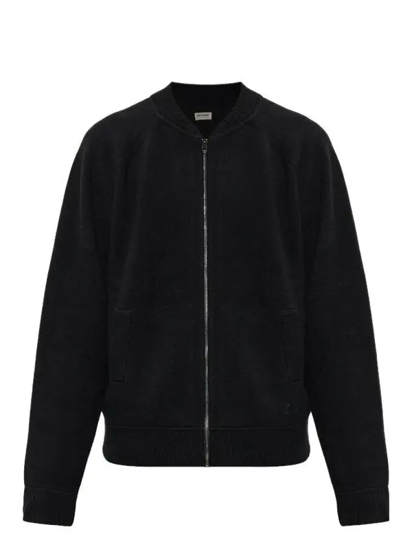 Zadig&Voltaire Long-sleeve Zip-up Cardigan - Black