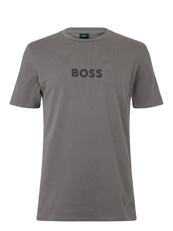 Hugo Boss Solid Color T-shirt - Gray
