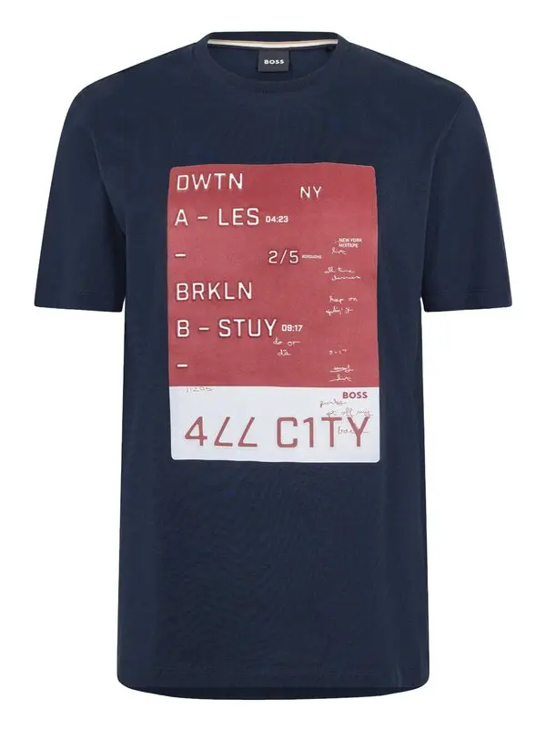 Hugo Boss Short Sleeve T-shirt - Blue
