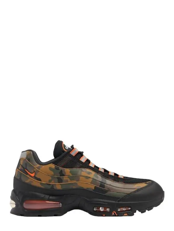 Nike Lace Up Sneakers With Visible Air Chamber - Black