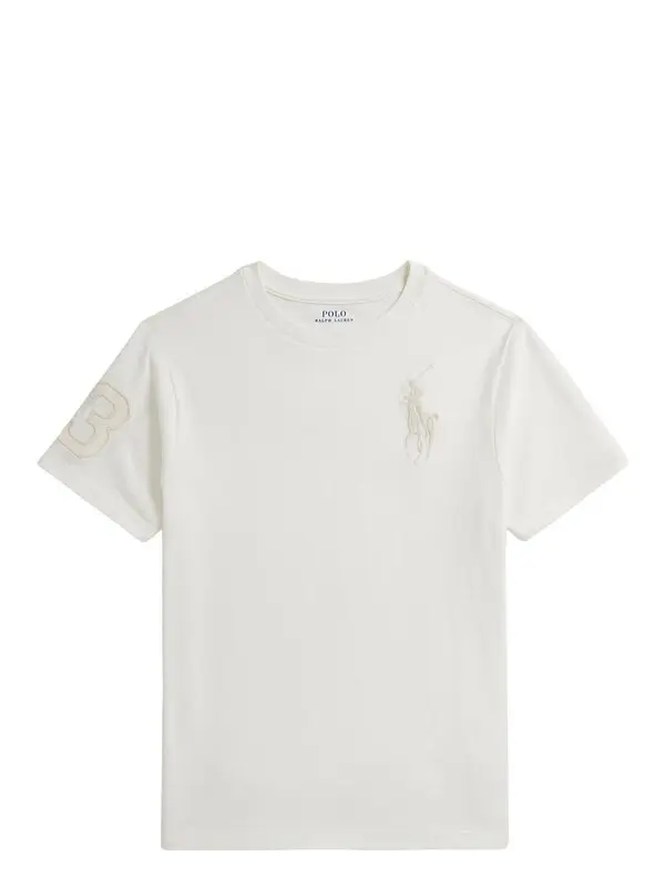 Polo Ralph Lauren Embroidered Logo T-shirt - White